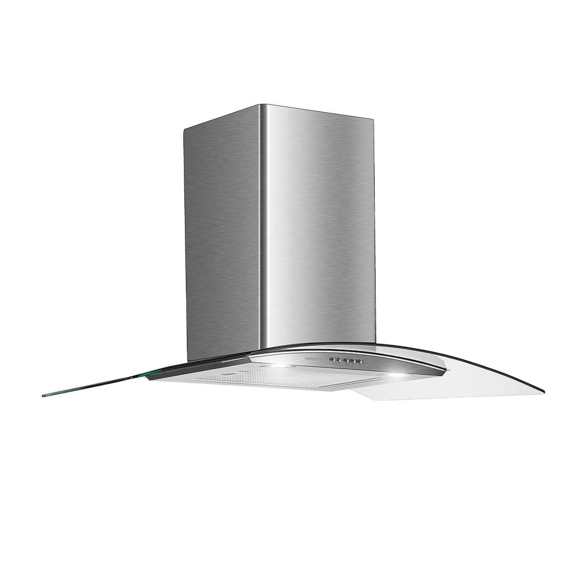 Coifa De Parede 90cm Inox E Vidro Gourmet Agratto - LCG Eletro